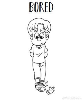 Bored Coloring Pages [2025]