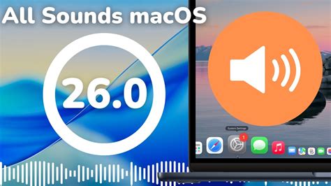 All Macos Tahoe 26 Sounds Youtube