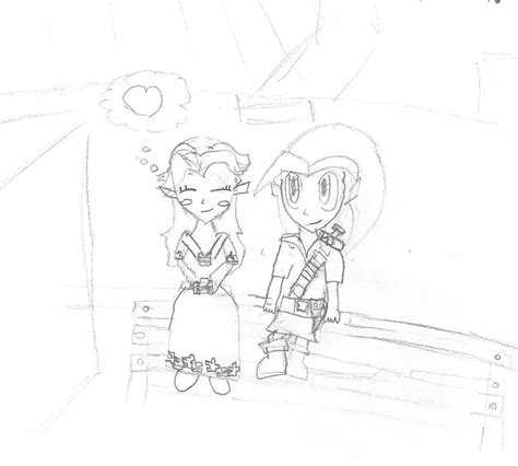 Link X Malon By Zetro109 On Deviantart