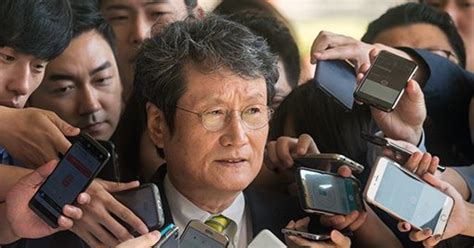 포토 문성근 블랙리스트 관련 검찰 출석