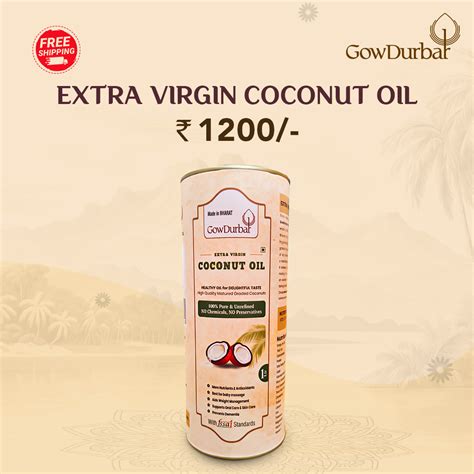 Extra Virgin Coconut Oil Gowdurbar