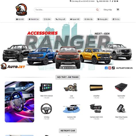 Theme Wordpress đồ Chơi Xe 03