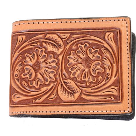 Tooled Leather Wallet Pattern