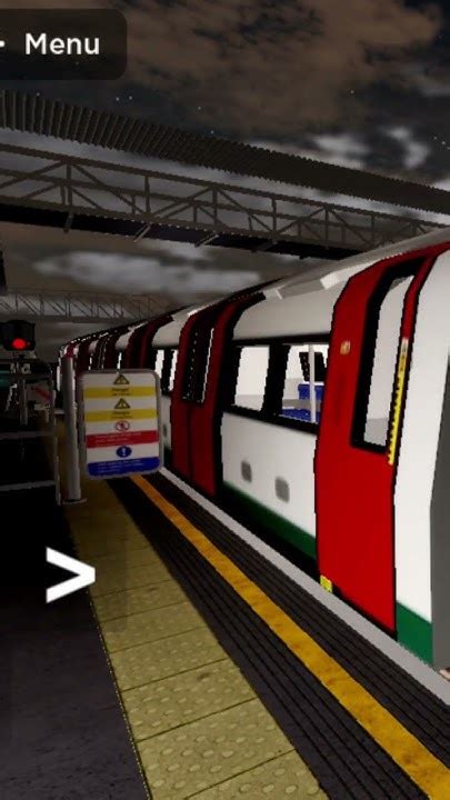 Jubilee Line Departing Wembley Park With The Itv National News Ending