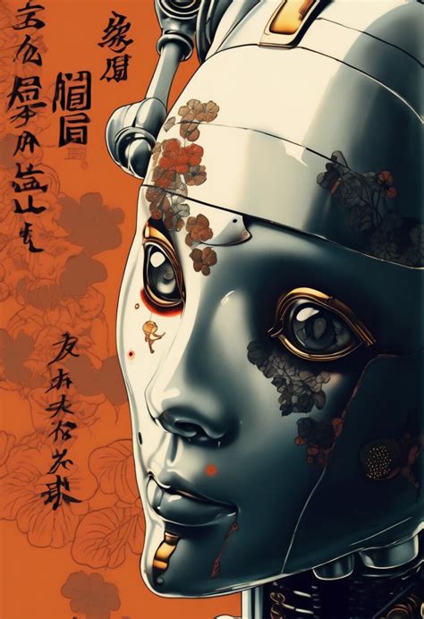 Artstation Robot Shunga Erotic Art Imitation 14