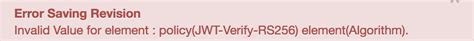Verifyjwt Policy Deployment Error Troubleshooting Apigee Edge Apigee Docs
