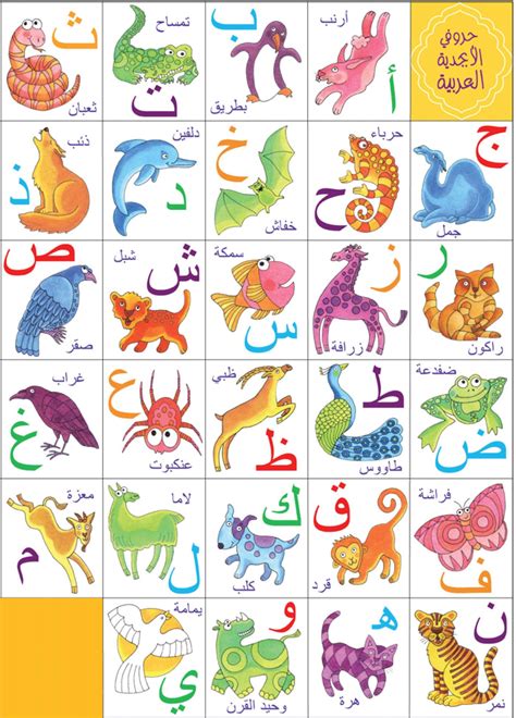 Letters In Arabic Words
