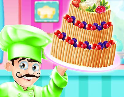 Cake Making Game Projects Photos Videos Logos Illustrations And