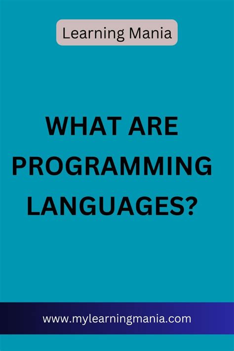 7 Programming Languages Ideas Programming Languages Programming