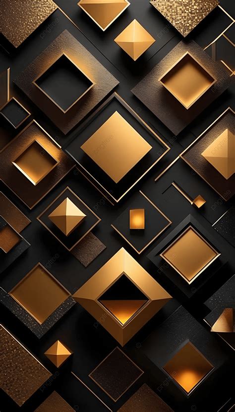 어두운 황금 기하학 배경 배경 화면 및 일러스트 무료 다운로드 Pngtree