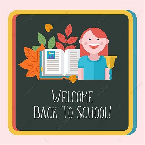 Welcome Back To School Template Download On Pngtree