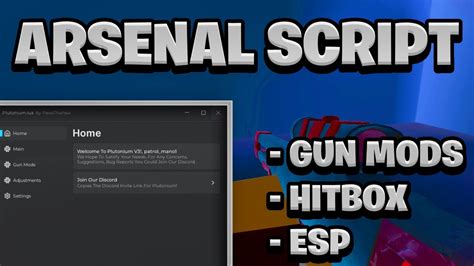 OP NEW Arsenal Keyless Script Pastebin ROBLOX Gun Mods Hitbox Exploit YouTube