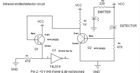 Infrared Emitter And Detector