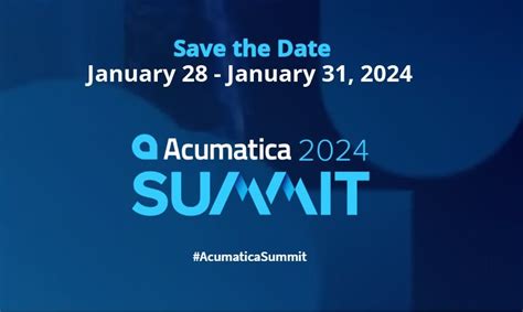 Acumatica Summit 2024 Acu Connect
