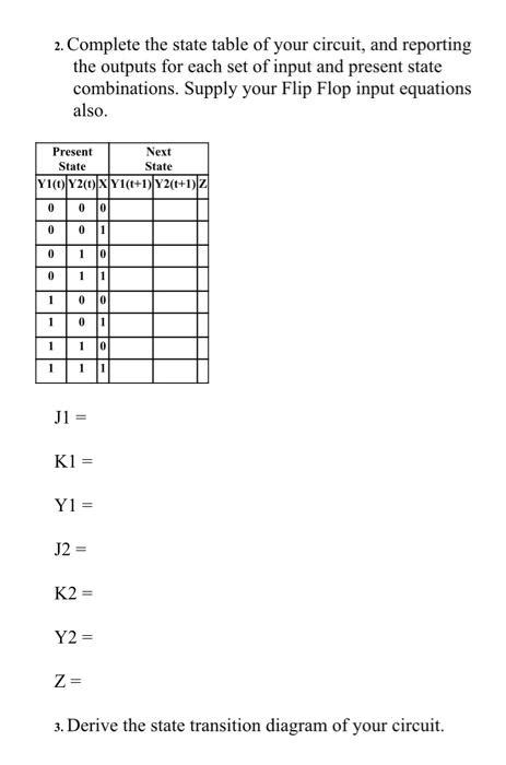 Solved Simulation Of Synchronous Sequential Circuits Aim In