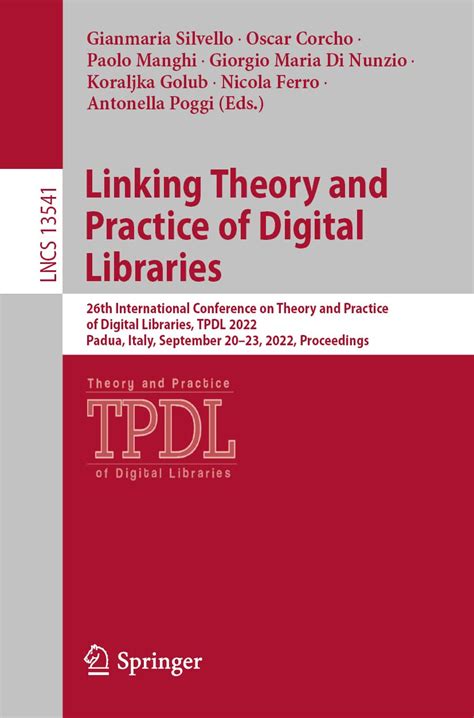 Linking Theory And Practice Of Digital Libraries 26th International