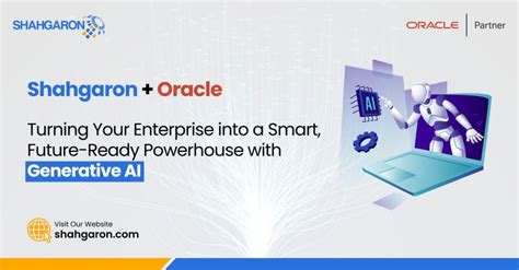 Shahgaron On Linkedin Shahgaron Oraclepartner Enterpriseintelligence Generativeai…