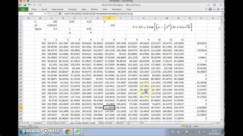 stock price simulation 3 youtube