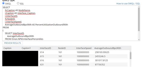 SWQL Calculate Percentages And Filter To Only Above Report Lab The SolarWinds Platform