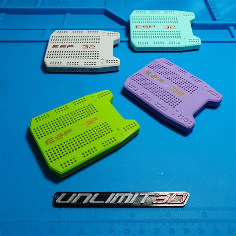 Stl File Unlimit3d Esp32 Breadboard Mini Mk2 🍞 ・3d Printer Model To