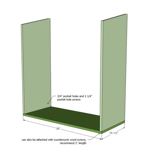 General Store Bin Bookshelf Ana White