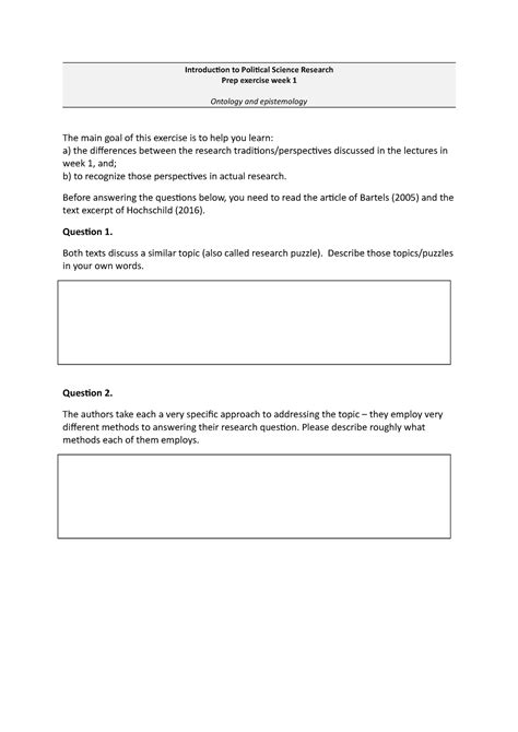 Ipres Tutorial Exercise 1 Introduction To Political Science Research