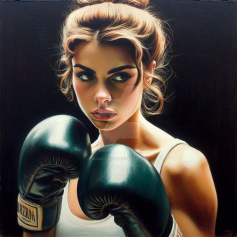 Boxing Girl By Klaus Maria On Deviantart