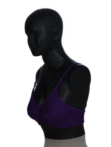 Beginners 30b Violet Non Padded Cotton Plain Bra At Rs 300 Piece In