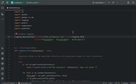 David Raut On Linkedin Codealpha Automation Codingjourney Python