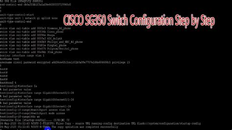 Cisco Sg350 Switch Configuration Step By Step Youtube