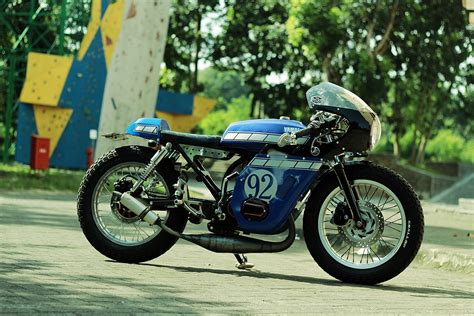 Yamaha Rx King 135 Cafe Racer Bikebound