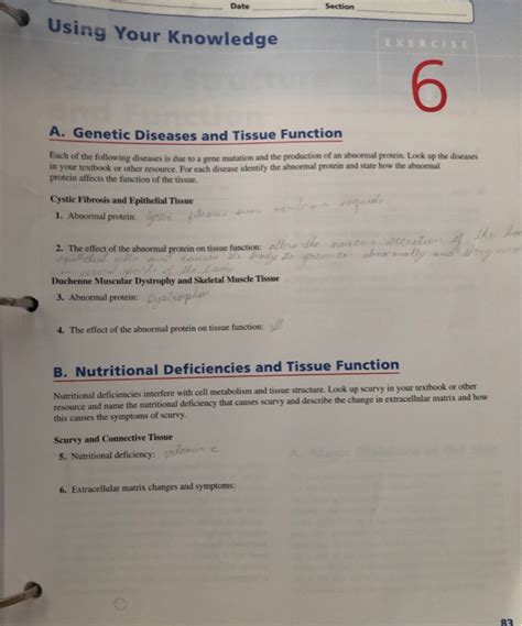 solved date section using your knowledge exercis 6 a
