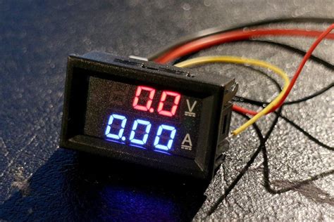 Missbirdler Dc 30v 10a Voltmeter Ammeter Blue Red Led Amp Dual Digital Volt Meter Gauge For