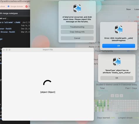 Fatal Error With Merge Notetypes Help Anki Forums