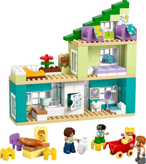 3 I 1 Moderne Familiehus Med Figurer 10470 Duplo® Officiel Lego