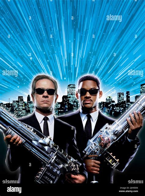 Tommy Lee Jones And Will Smith Film Men In Black Usa 1997 Characters