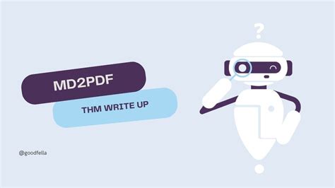 TryHackMe MD2PDF Writeup HACKLIDO