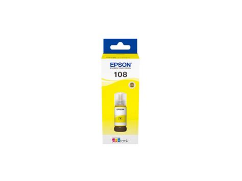 Epson 108 Ecotank Yellow Ink Bottle Za