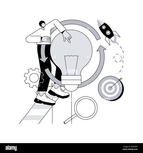 project life cycle abstract concept vector illustration successful