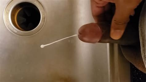 Alan Prasad Shoots His Load In Kitchen Sink Indian Boy Jerks His Cute Dick Masturbation Desi