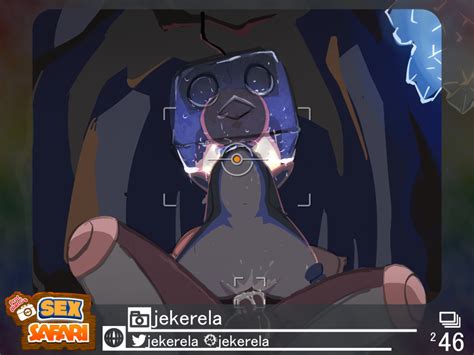 Rule 34 Absurd Res Anthro Balls Black Body Black Feathers Blue Background Blue Body Blue