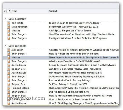 Outlook RSS Feeds Easily Mark All As Read Or Unread