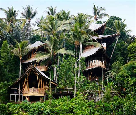 Bamboo Houses Asia