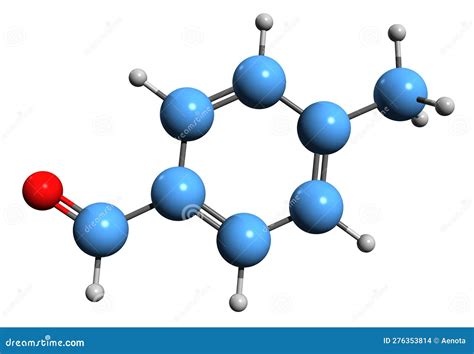 3d Image Of Aldehyde C 12 Mna Skeletal Formula