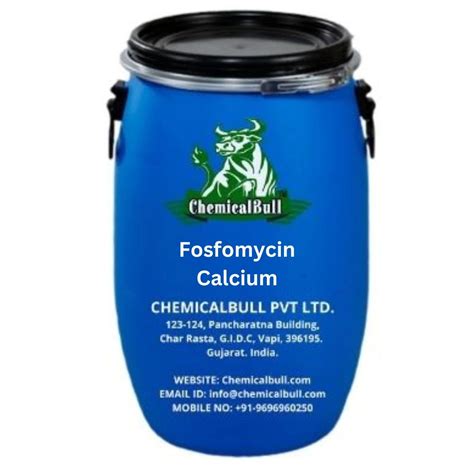 Fosfomycin Calcium 26016 98 8 Chemical Bull Pvt Ltd