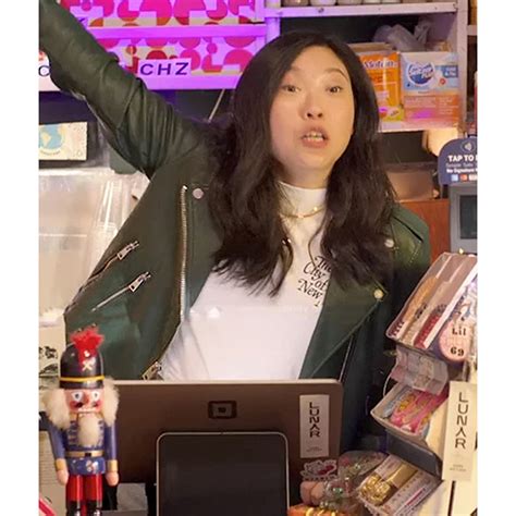 Awkwafina Is Nora From Queens Season 3 Nora Leather Jacket