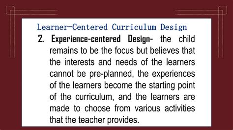 Curriculum Design Types Of Curriculumpptx