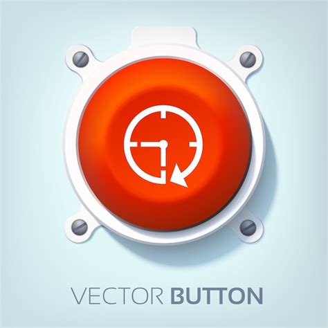 Free Vector Web Interface Button
