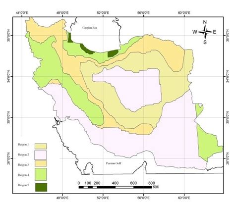 Climate Classification For Iran Download Scientific Diagram