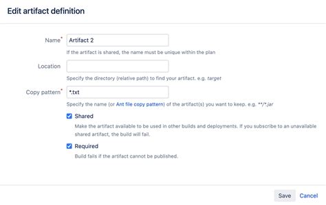 Bamboo Best Practice Sharing Artifacts Bamboo Data Center 100